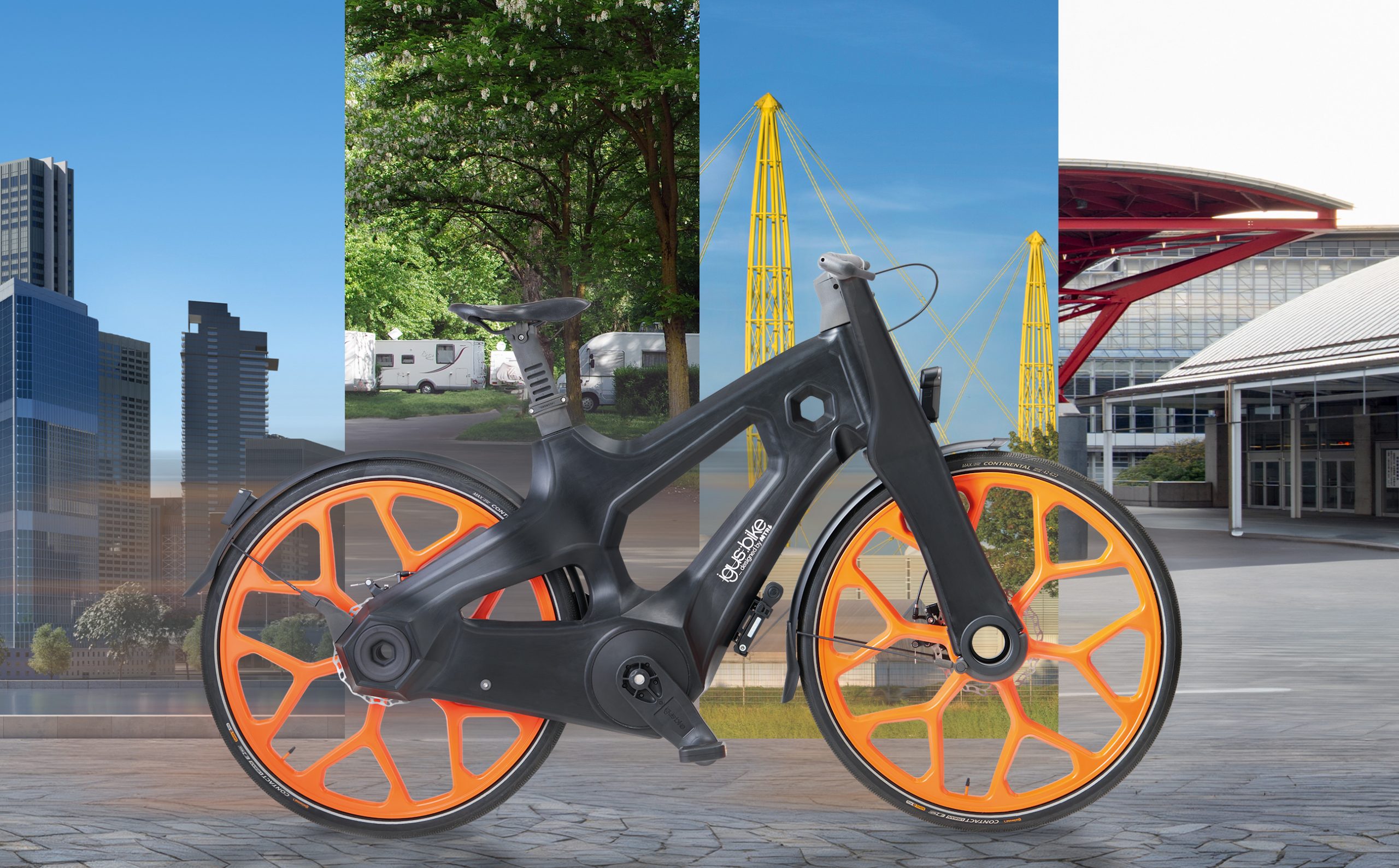 92% recycled plastic bikes ready for production | igus Press