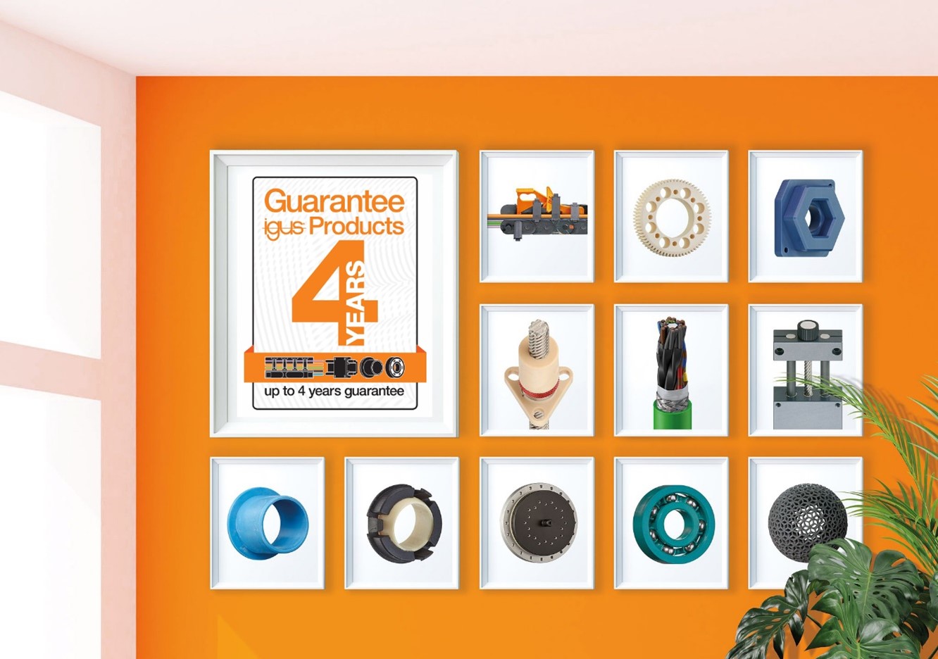 New 4 year service life guarantee for all igus products | igus Press
