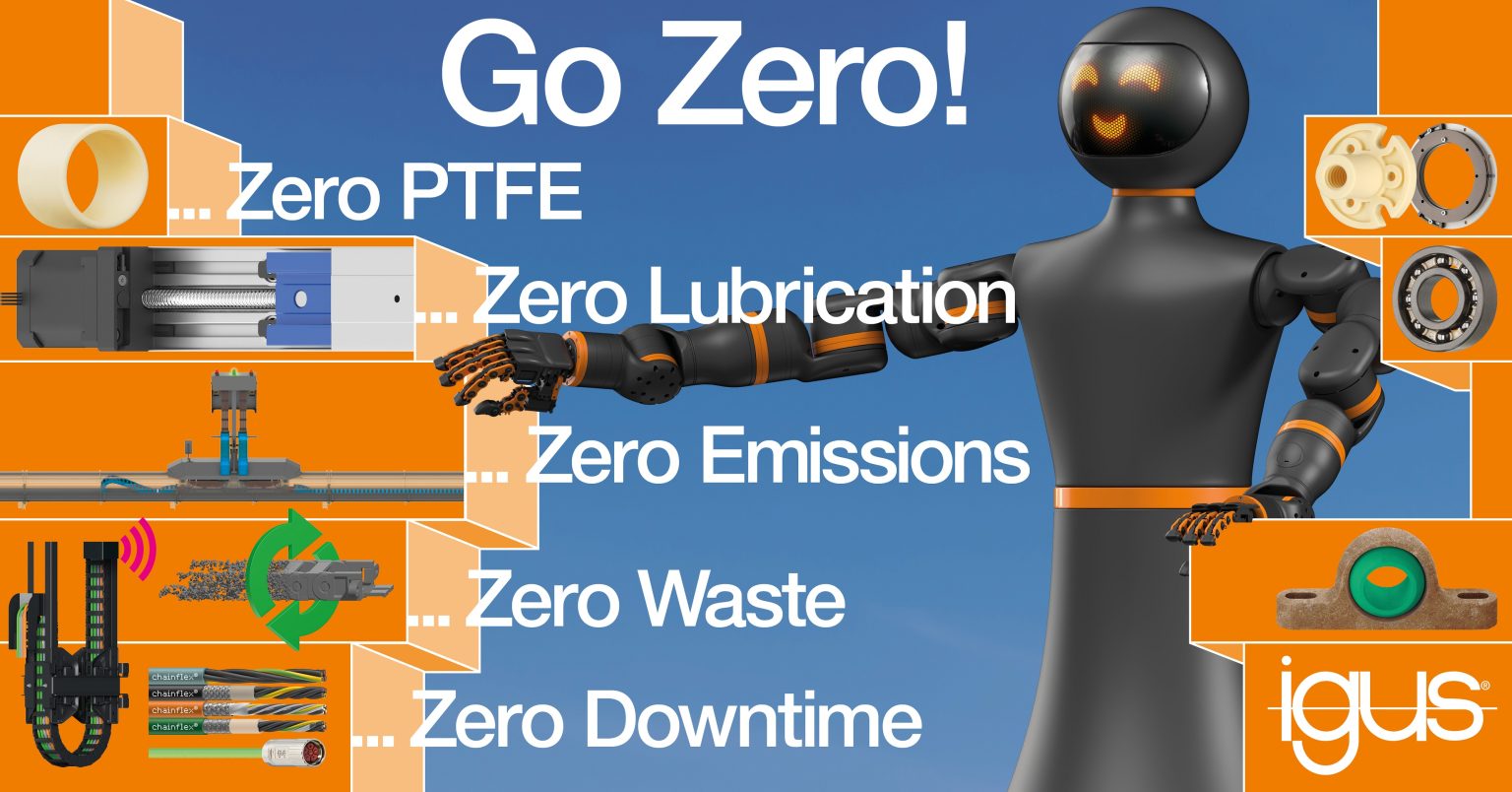 igus hits 1B in sales with Go Zero initiative at HMI 2025 | igus Press