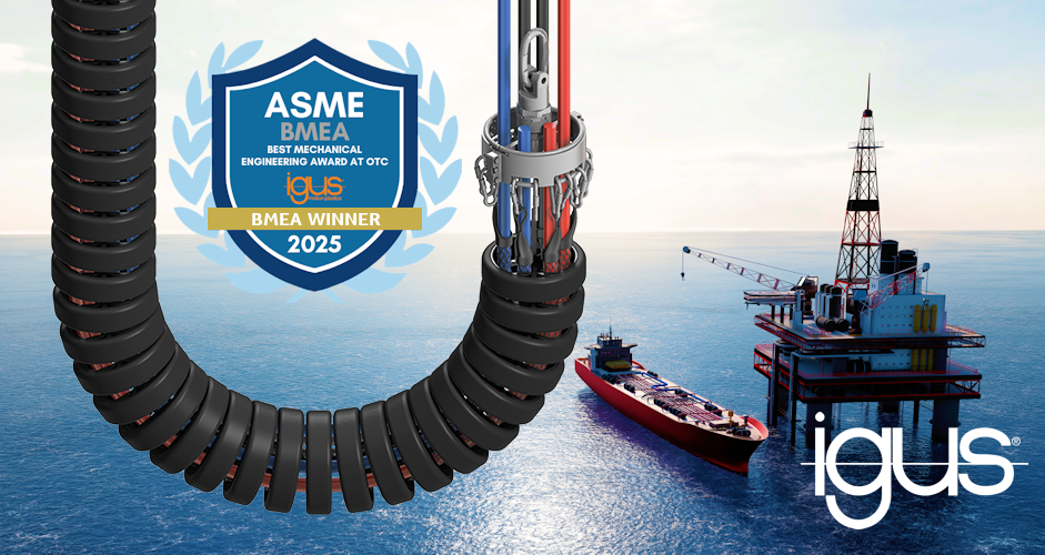 e-loop modular cable carrier system wins ASME award | igus Press